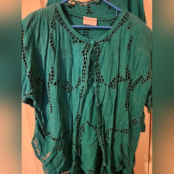 Sweet Lady | Other | 3 Piece Sweet Lady Skirt With Short Sleeved Button ...